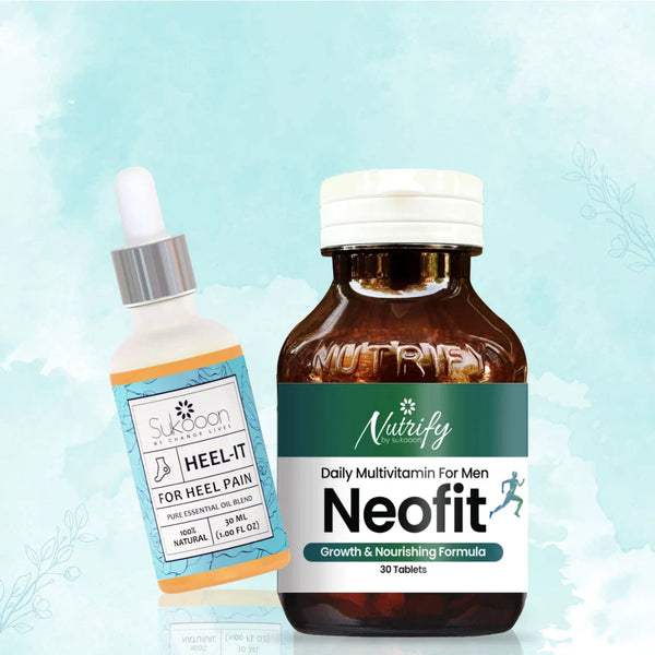 Heel-it (30ML) Essential Oil + Neofit Tablets – swapnearn